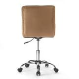 Urban Shop Faux Leather Task Chair - Adjustable Height - Tan - Walmart.com