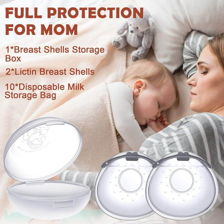 Breastfeeding Essential For Nursing Moms - Reusable Milk Collector ...