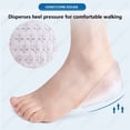 2pcs Gel Heel Cushion Inserts For Shoes Silicone Heel Cup Pads For Bone ...