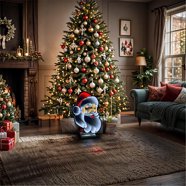 Dr. Seuss' The Grinch, 4ft Life Size Animated Dancing Grinch Christmas ...