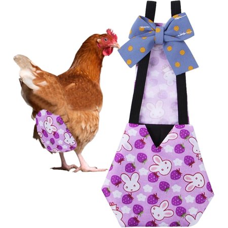 Pet Chicken Diapers Duck Diapers For Pet Ducks, Reusable Goose Clothes ...