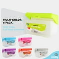 Enday Plastic Index Card Holder Box - Organizer & Storage Container for ...