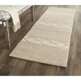 SAFAVIEH Natura Mildred Geometric Striped Area Rug, Beige, 9' x 12 ...