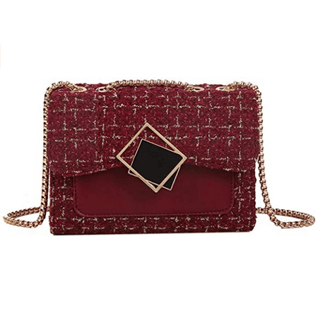 Lishi Women Crossbody Bag Party Chain Shoulder red | Walmart Canada