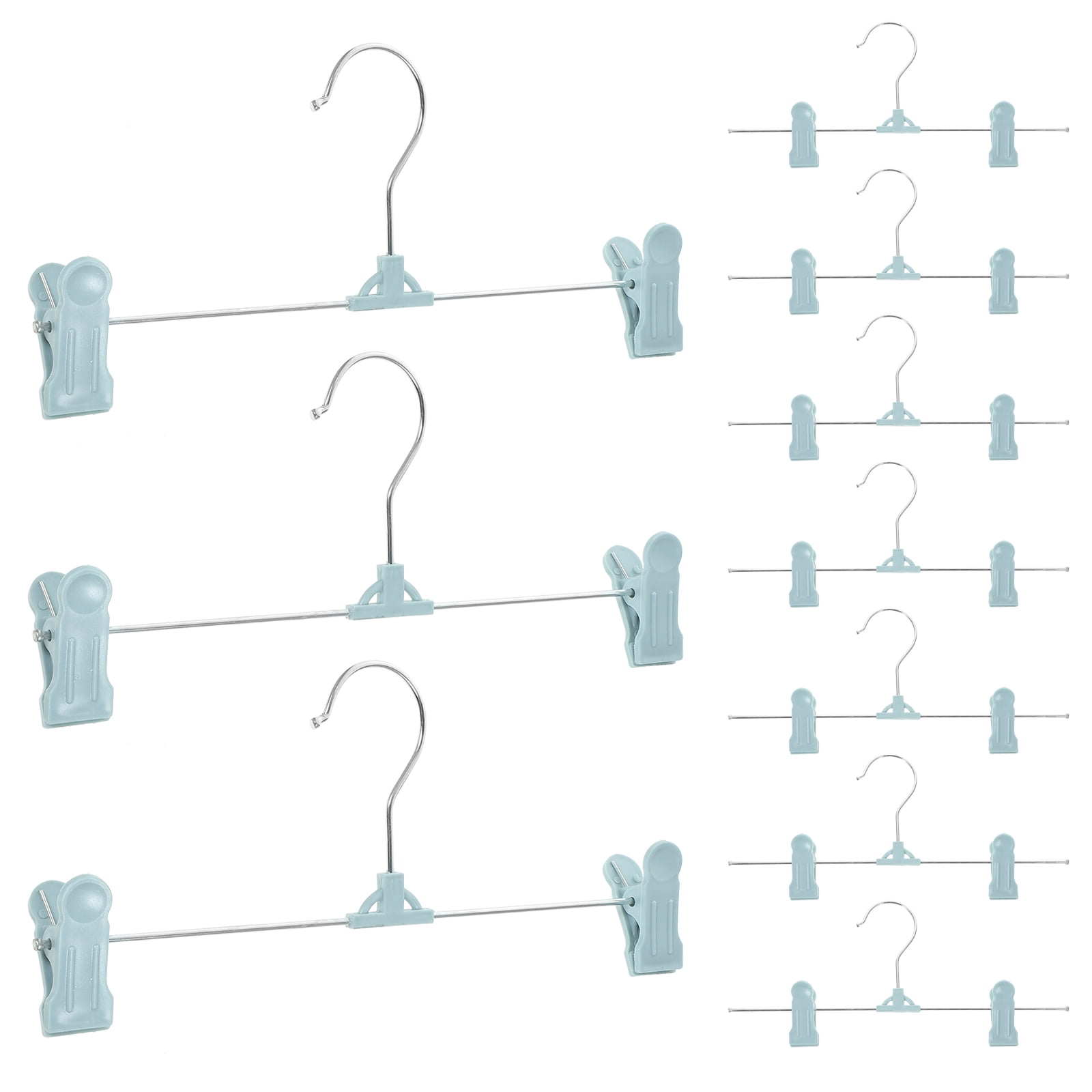 Click here for Deepcraff 10pcs Skirt Hangers With Adjustable Clip... prices