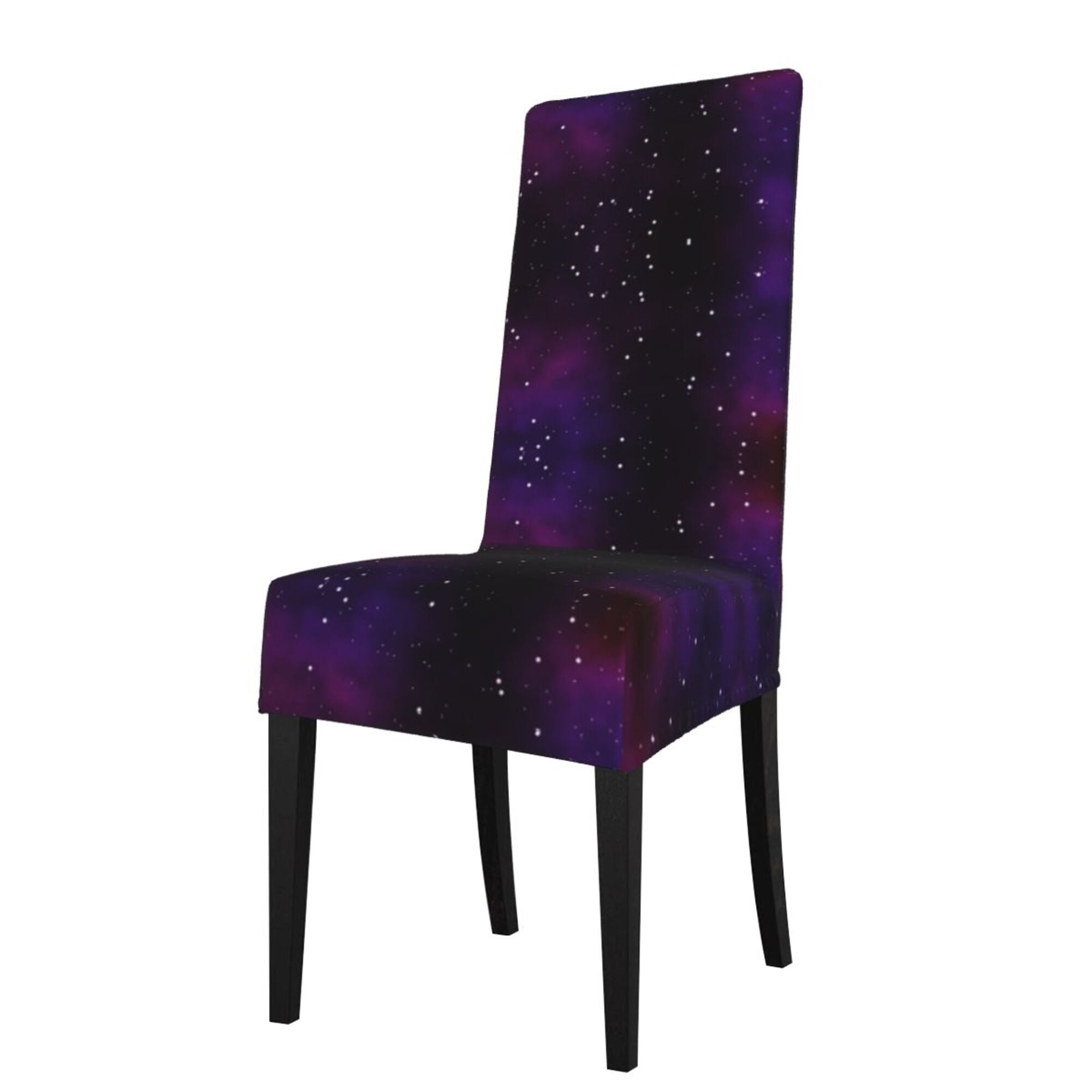 ZICANCN Purple Stars Space Chair Protectors Seat Covers , Dining Chair ...