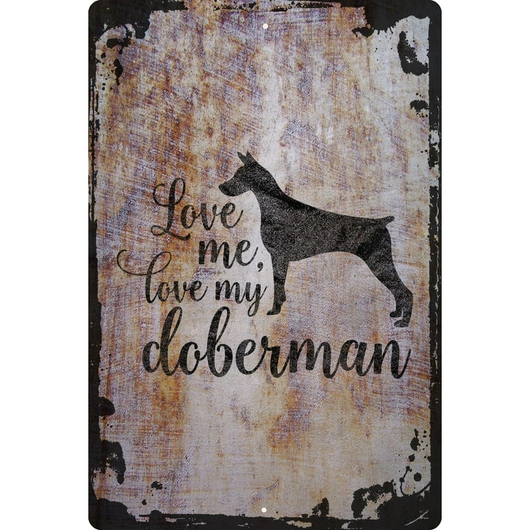 Doberman Guard Dog Signs