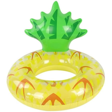 KCSD Pool Floats Circle,Inflatable Pineapple Swimming Ring with ...