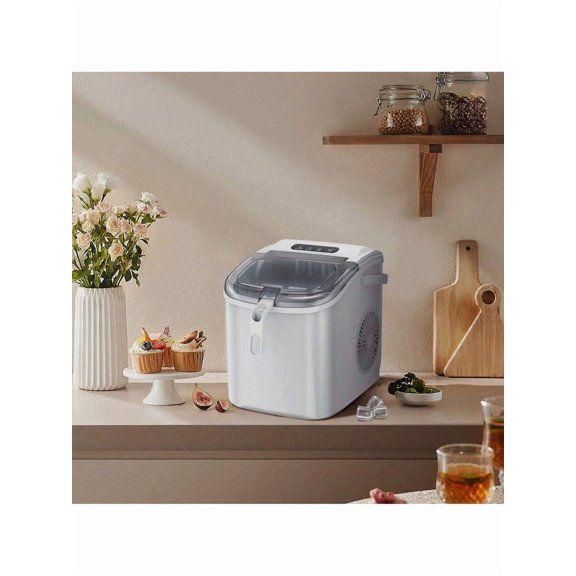 Havato Nugget Ice Maker Countertop, Self-Cleaning Ice Maker With Ice ...