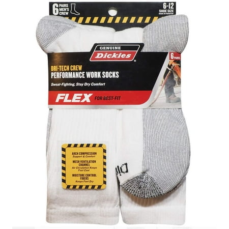 Dickies Genuine Men's Shin Protector Boot Crew | Steel Toe Crew | with ...