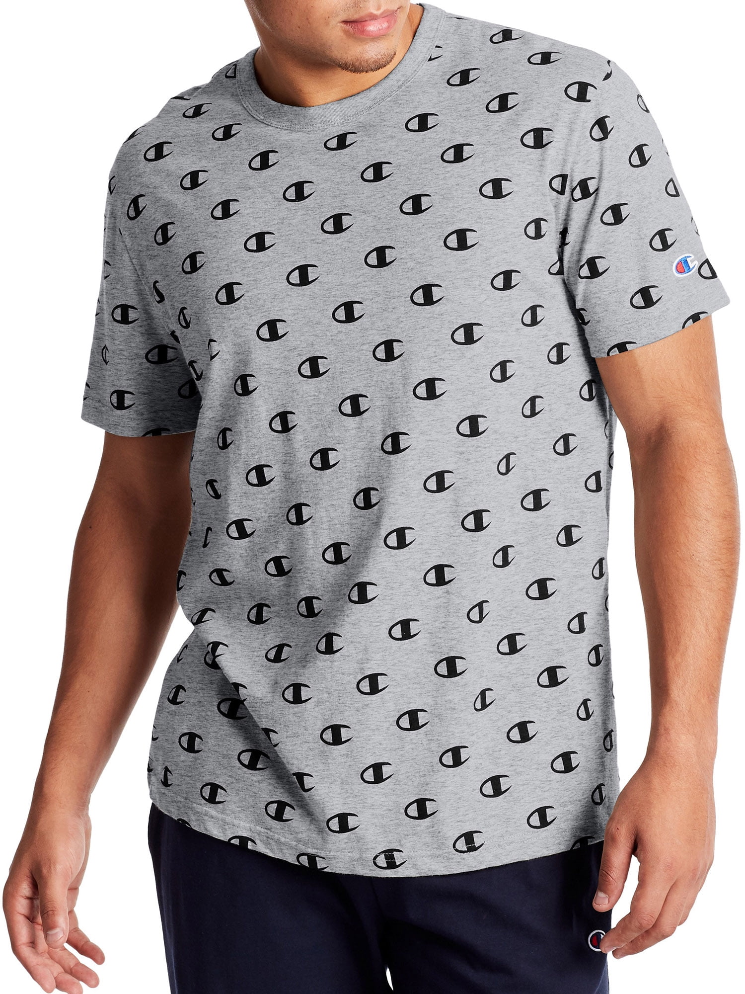 Champion Men’s Sportstyle Logo Tee - Walmart.com