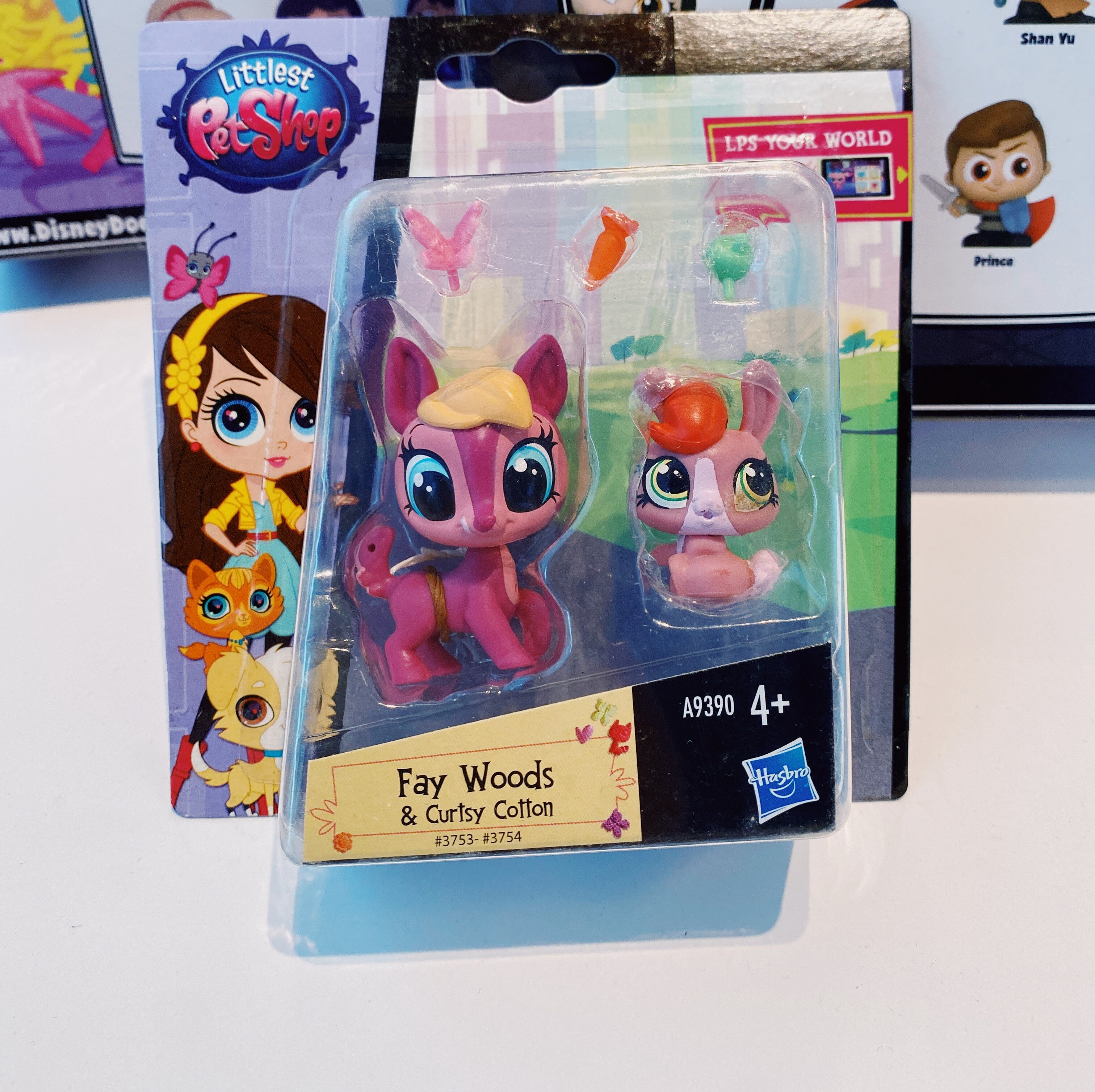 Hasbro Littlest Pet Shop Action Figures Model Big Eyed Dummy Animals ...