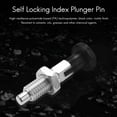 M10 Stainless Steel Self Locking Index Plunger Pin With Self Locking Function For Dividing Head ...