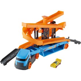 Galaxy Flex-Track 220 Piece Glow Track with Electric LED Light Car ...