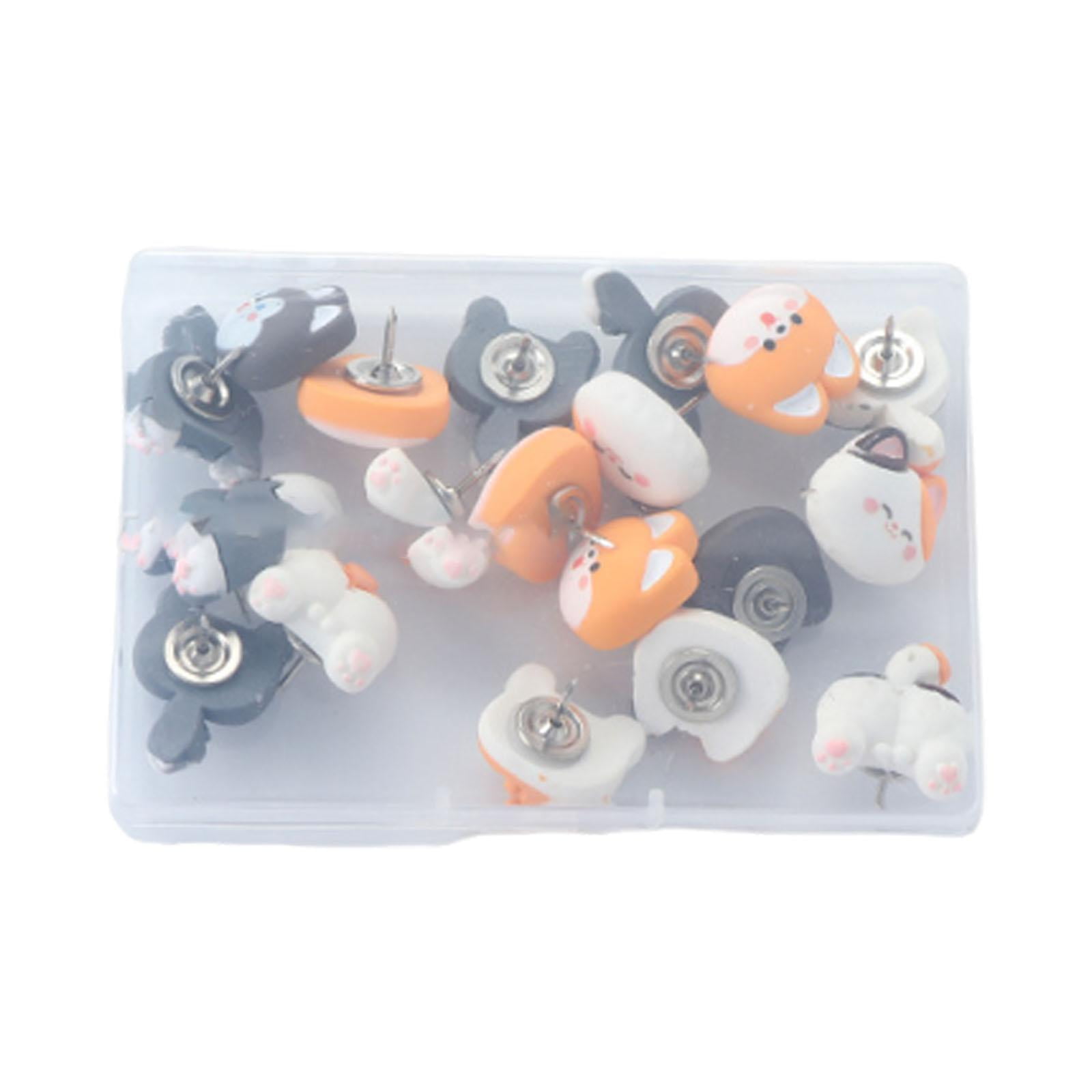 Chinchetas con forma de y perro, accesorios de oficina premium ...