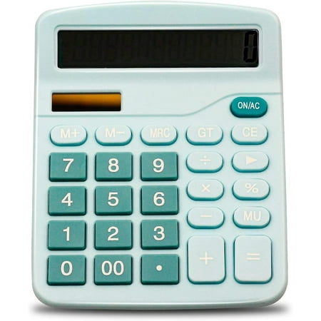 Desk Calculator,12 Digit Office Calculators With Large Display And Big ...