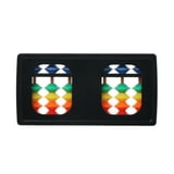 Portable Rainbow 7 Digits Abacus Arithmetic Soroban Enlightenment Math ...