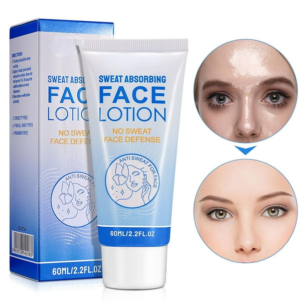 Sweat Absorbing Face Lotion, Antiperspirant For Face, Block Sweat And ...