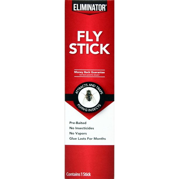 Eliminator 1 Pack Fly Stick Traps for Catching Flies and Other Flying ...