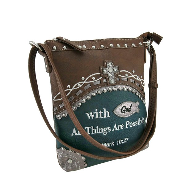 Bible Verse Embroidery Handbags | IUCN Water