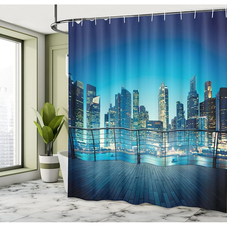 Cityscape Shower Curtains