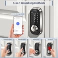 Fingerprint Door Lock for Front Door Built-in , Keyless Entry Door Lock ...