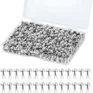 8x16mm Mini Brads Paper Fasteners, 100 Pack Round Brads Fastener for ...