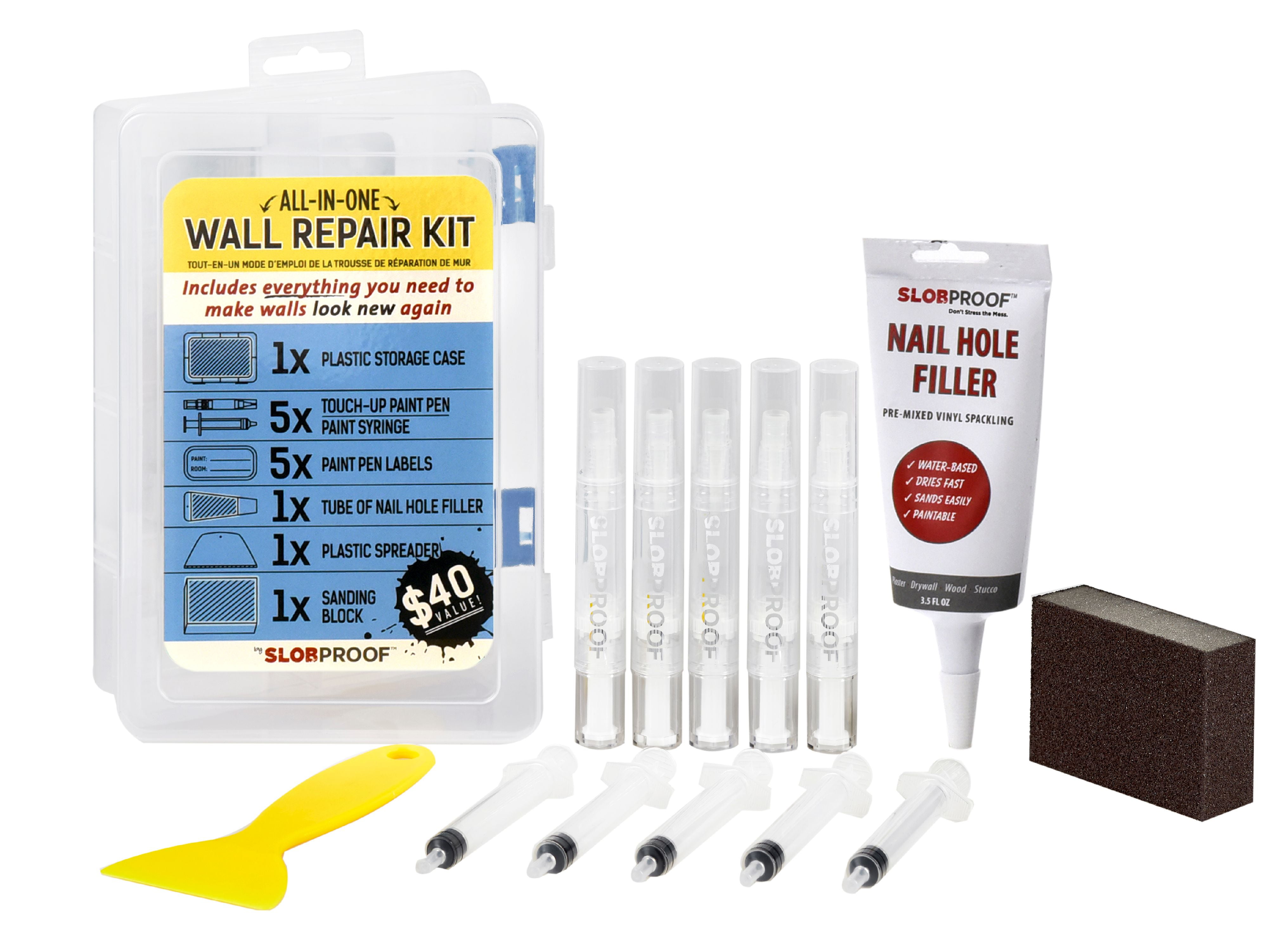 All-In-One Wall Repair Kit - Walmart.com