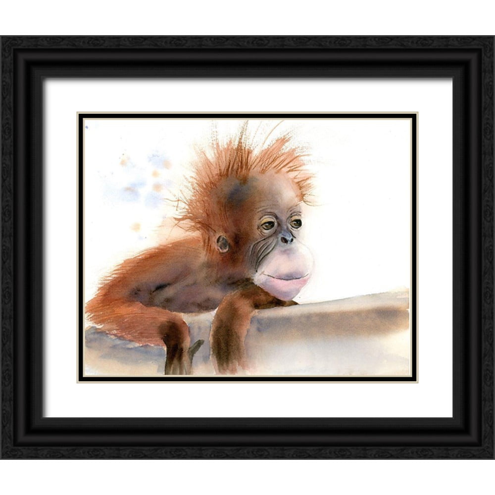 Shefranov, Olga 14x12 Black Ornate Wood Framed with Double Matting ...