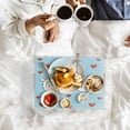 Acrylic Tray 15.7*11.8*1.9 Inch Transparent Tray Food Tray Tea Cup Tray ...