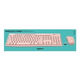 Logitech Wireless Keyboard and Mouse Combo, 2.4 GHz, Compact Mouse ...