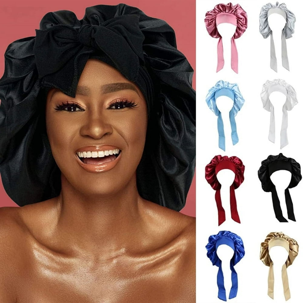 Click here for Qjuhung Meidiya Satin Bonnet Silk Bonnet Hair Bonn... prices