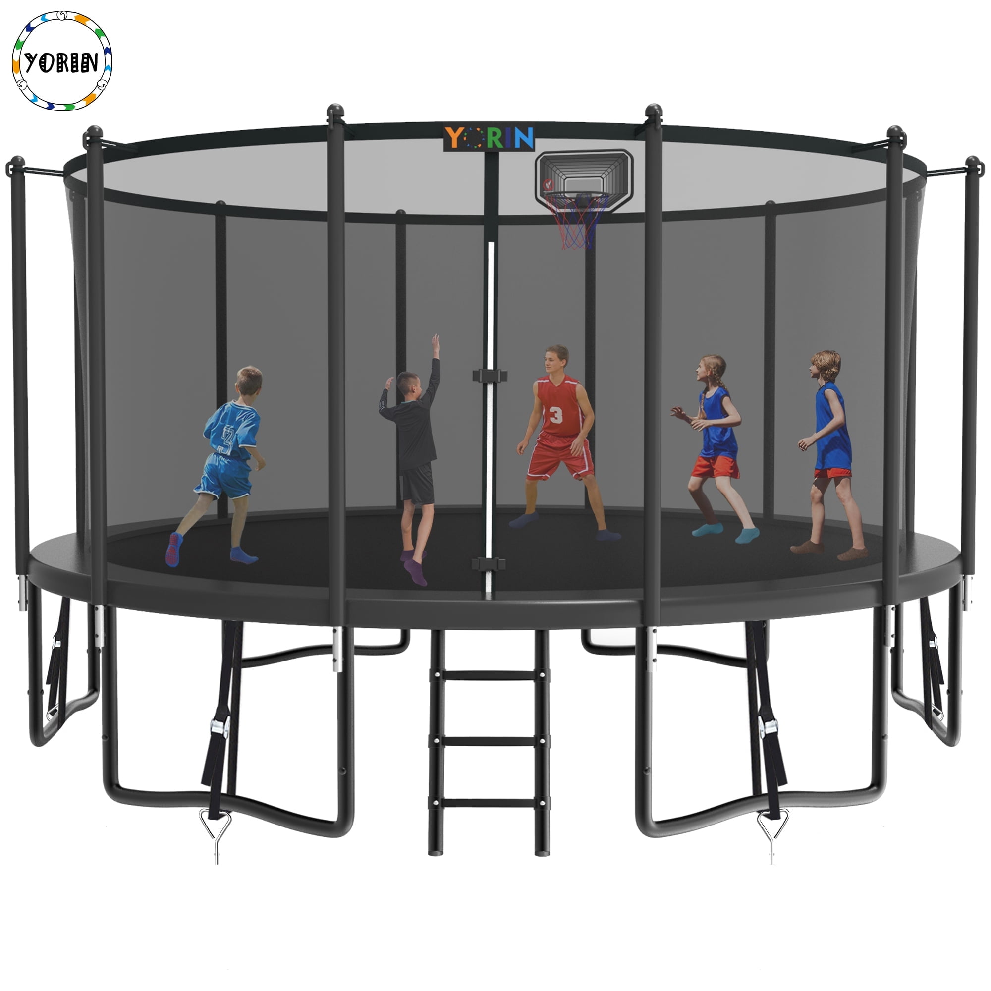 Click here for Yorin Trampoline  16ft Trampoline For 8-9 Kids Adu... prices