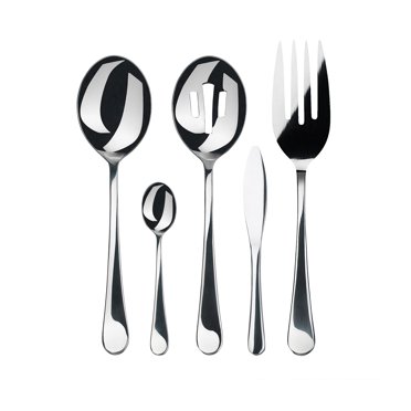 Gourmet Settings (GS) Silver Braid 18/10 Stainless Steel 20pc. Flatware ...