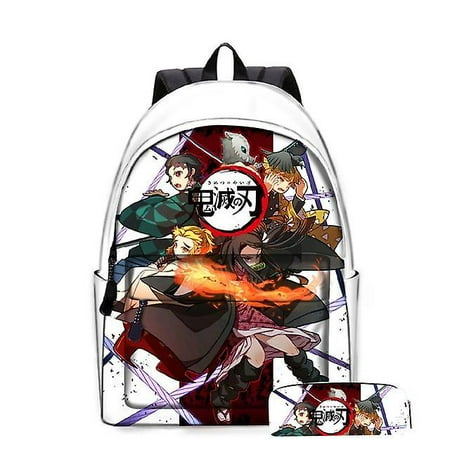 Huacreate Anime Backpack School Bag Students Satchel Naruto | Walmart ...