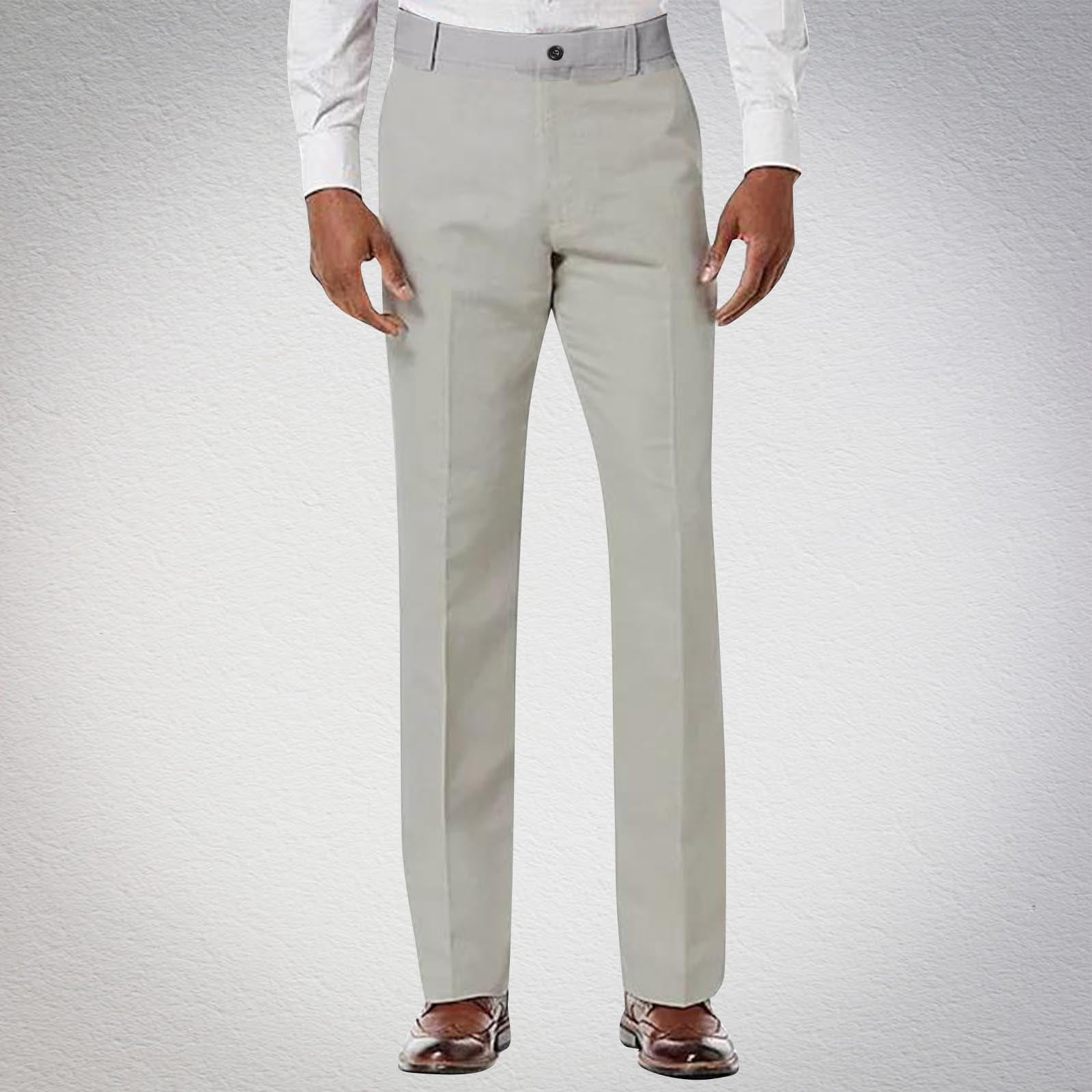 Click here for Pisexur Mens Dress Pants High-End Fabric Straight... prices