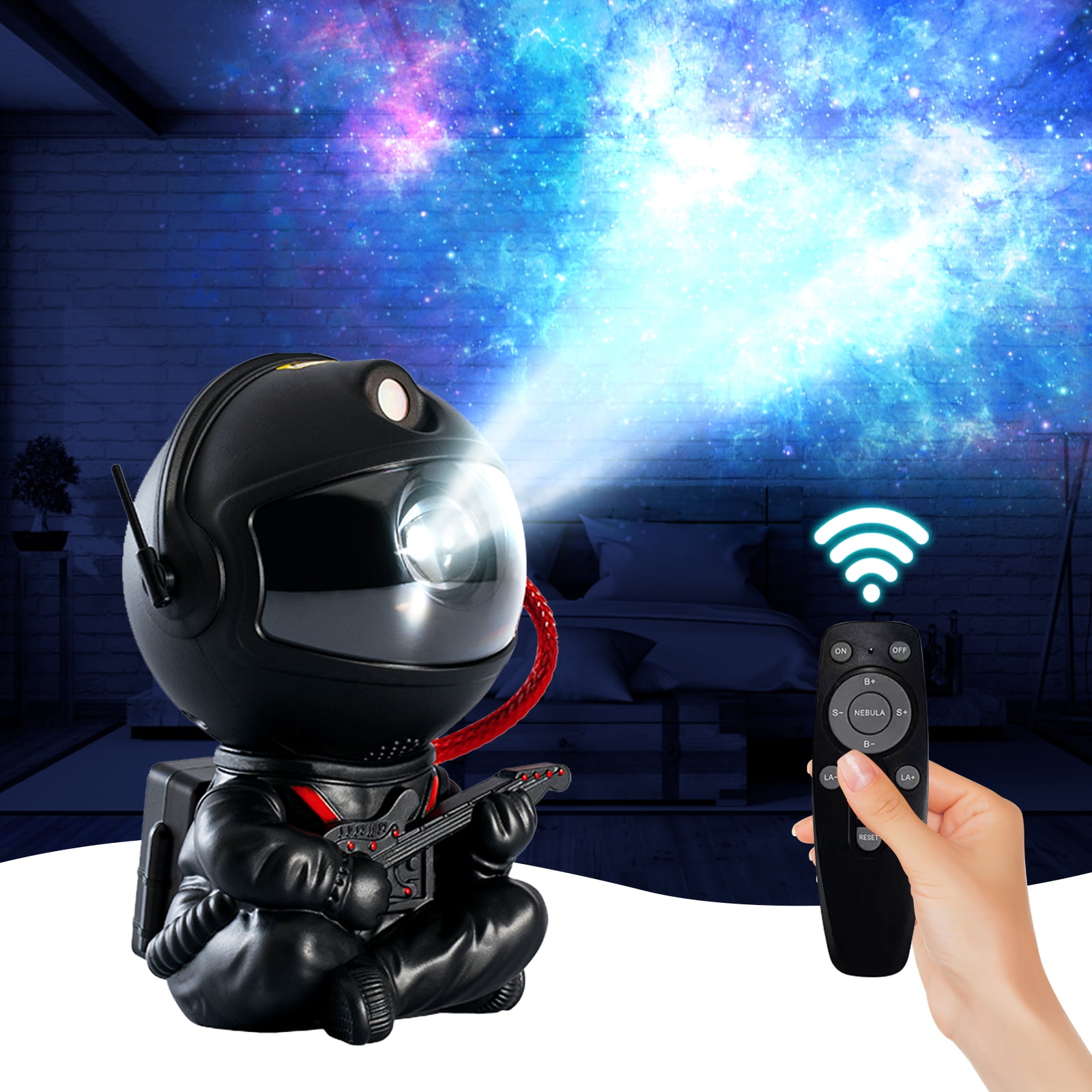 Astronaut Star Galaxy Projector Starry Nebula Ceiling LED Lamp with ...
