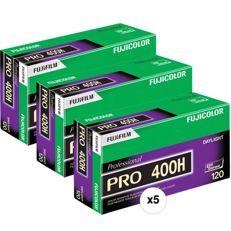 3x FUJIFILM Fujicolor PRO 400H Professional Color Negative Film (120 ...