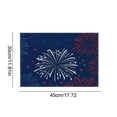 Americans Independence Day Themed Placemats Coffee Table Dining Table ...