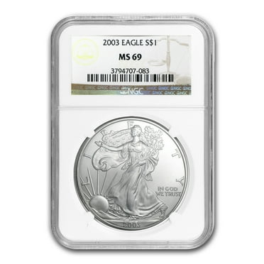 2013 (S) American Silver Eagle MS-69 NGC (Early Releases) - Walmart.com
