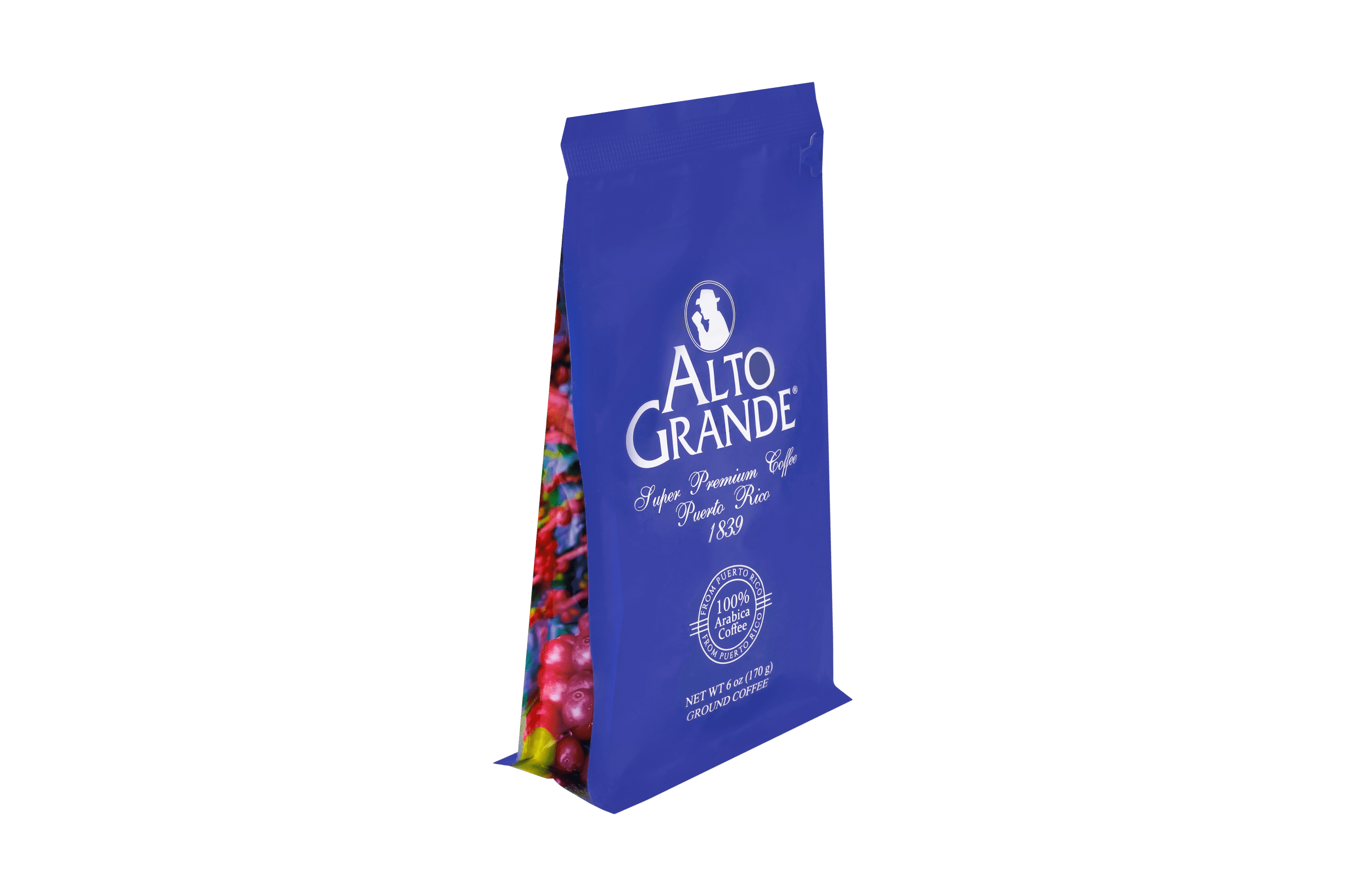 Alto Grande Super Premium Ground Coffee 100 Percent Arabica Medium-Dark ...