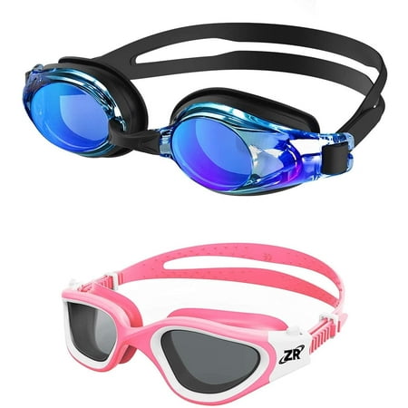 G1MINI Kids Polarized Swim Goggles and G8 Adult Swim Goggles | Walmart ...