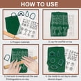 Clay Texture Mat Clay Modeling Pattern Pad Mixed Shapes 140x140x3mm ...