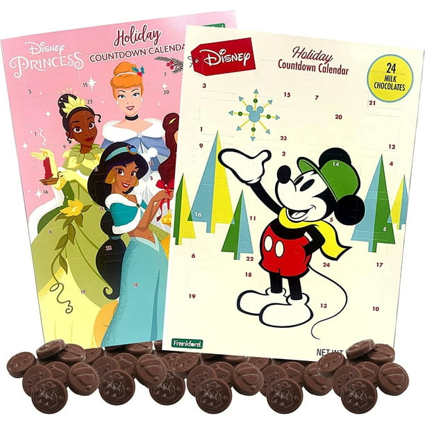 Mickey Mouse and Disney Princess Advent Calendar Christmas 2022 ...