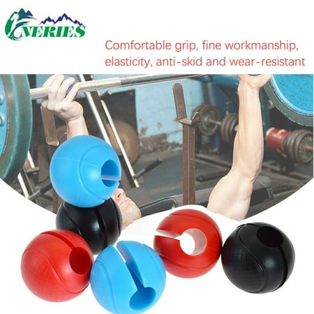 NERIES 1 Pair Barbell Grip Practical Comfortable Dumbbell Accessory ...