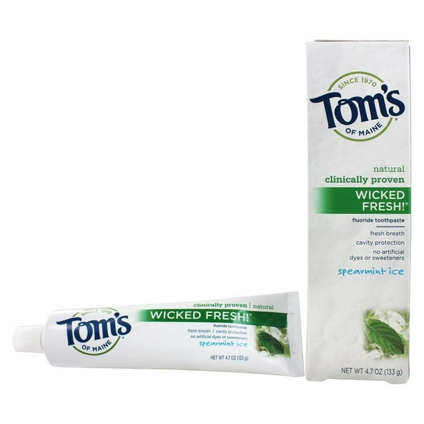 Tom's of Maine - Natural Toothpaste Wicked Fresh With Fluoride ...
