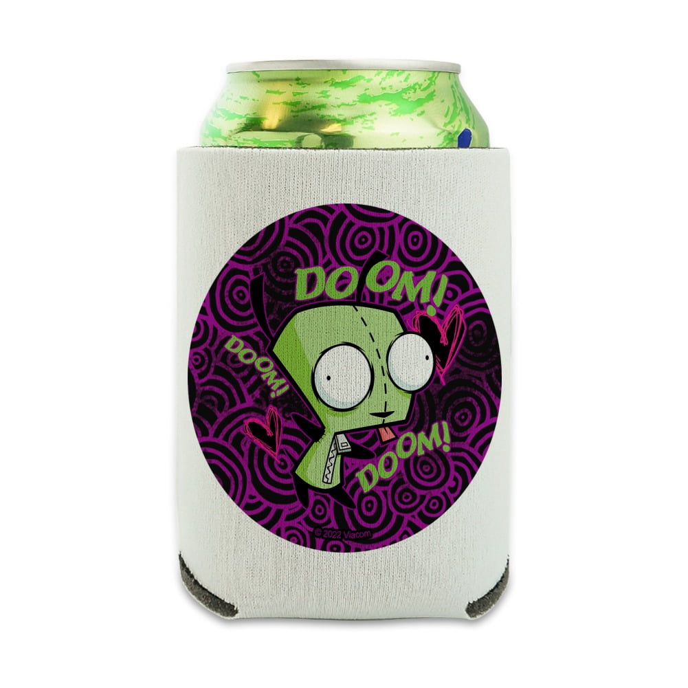 Invader Zim Gir Doom Dance Can Cooler - Drink Sleeve Hugger Collapsible ...