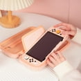 GeekShare Pink Bunny Plush Bag Carry Case for Nintendo Switch OLED ...