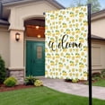 Country Summer Garden Flags for Outside Welcome Lemon Print Double ...