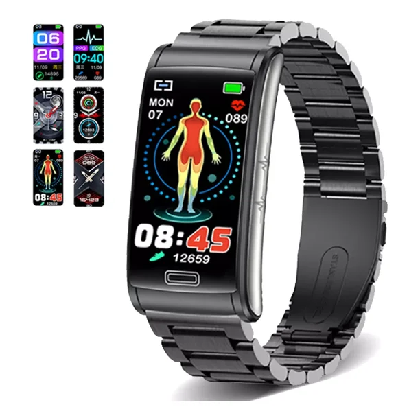 Reloj Inteligente Hombre Glucosa En Sangre Pulsera Inteligen | Walmart ...